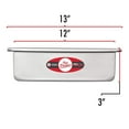 Fat Daddio's Deep Rectangle Anodized Aluminum Sheet Cake Pan, 12 x 16 x ...