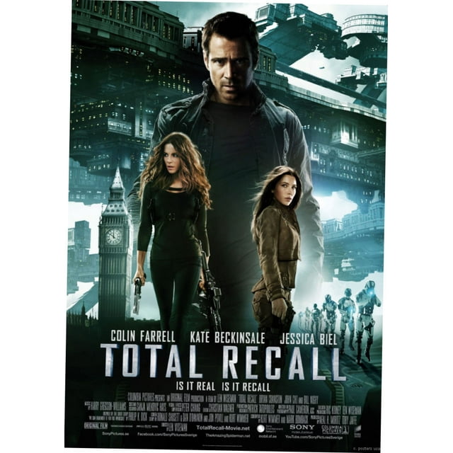 Total Recall Mini Movie Poster 11inx17in 11x17 poster Color Category ...