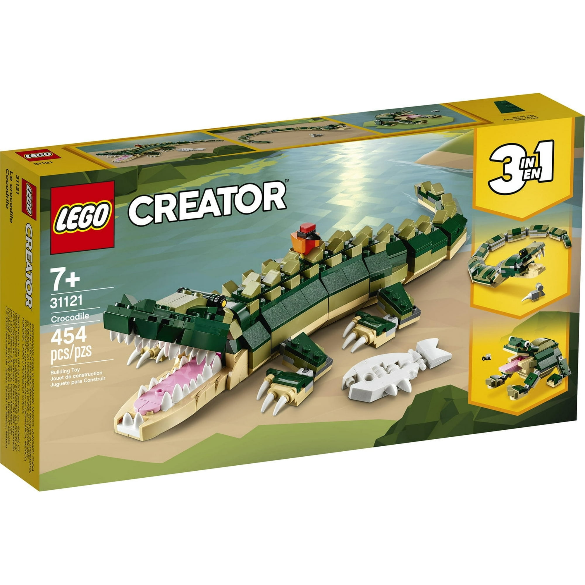 Click here for Lego Creator 3in1 Crocodile 31121 Building Toy Fea... prices