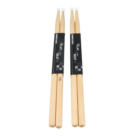 Drum Sticks, Professional 7A Drumsticks Solid Accurate Control Faster ...