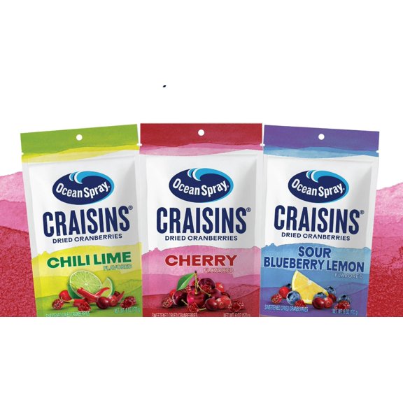 Ocean Spray Whole & Juicy Craisins Dried Cranberries, 64 Ounce (Pack of ...