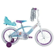 Disney Frozen 12" Girls Bike with Doll Carrier by Huffy - Walmart.com