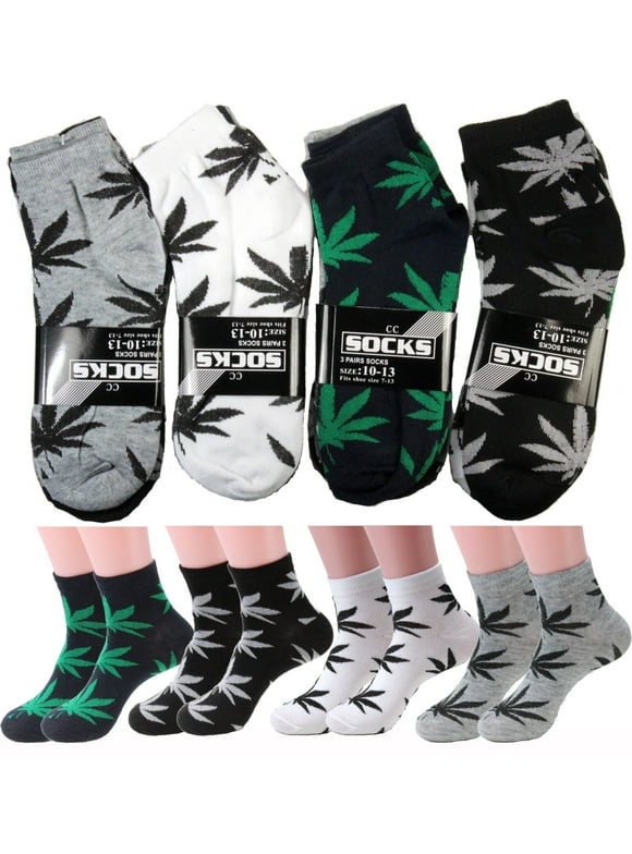 Weed Leaf Socks