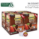 Keurig Motts Hot Apple Cider, Keurig Single Serve K-Cup Pods, Flavored ...