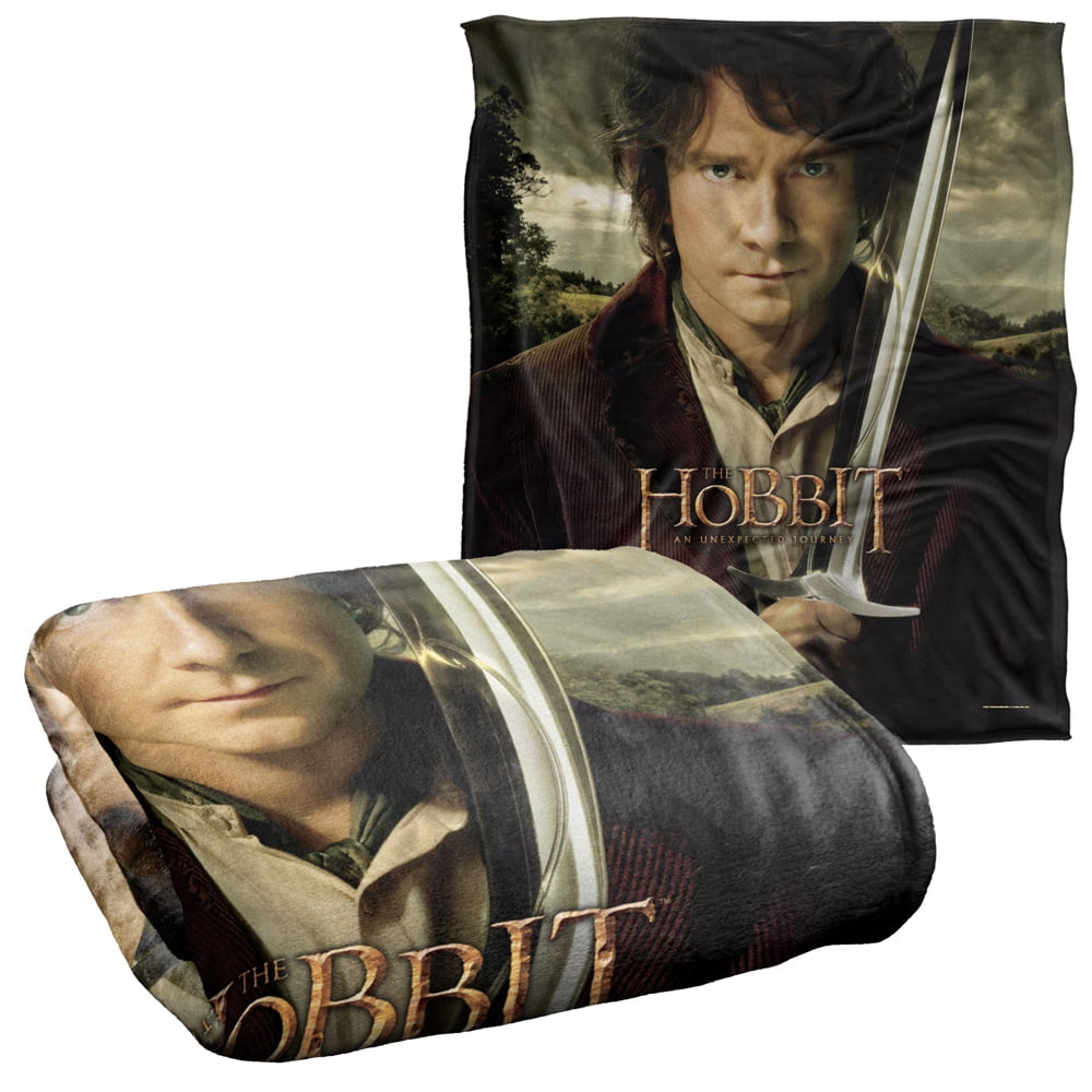 The Hobbit an Unexpected Journey Poster Silky Touch Super Soft Throw ...
