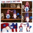 1Pack 4th of July Patriotic Gnomes Decorations, Handmade Mr & Mrs USA ...