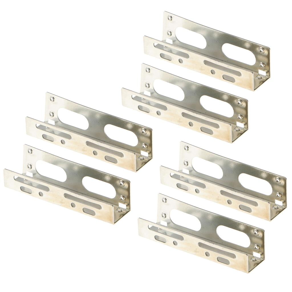 3Pcs/..25 HDD Metal Mounting Bracket Adapter, Holder for PC, Convert 3. ...