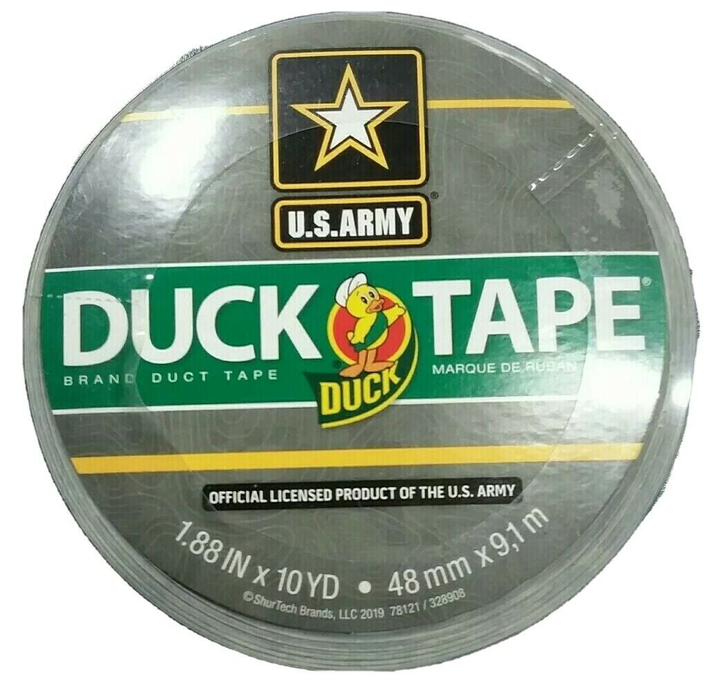 1 Roll Official US Army Digital CAMO PREMIUM DUCK Brand Duct Tape 1.88 ...