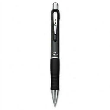 Pilot G2 Pro Gel Ink Rolling Ball, Fine Black Ink Blue Barrel 1 Pen & 2 ...