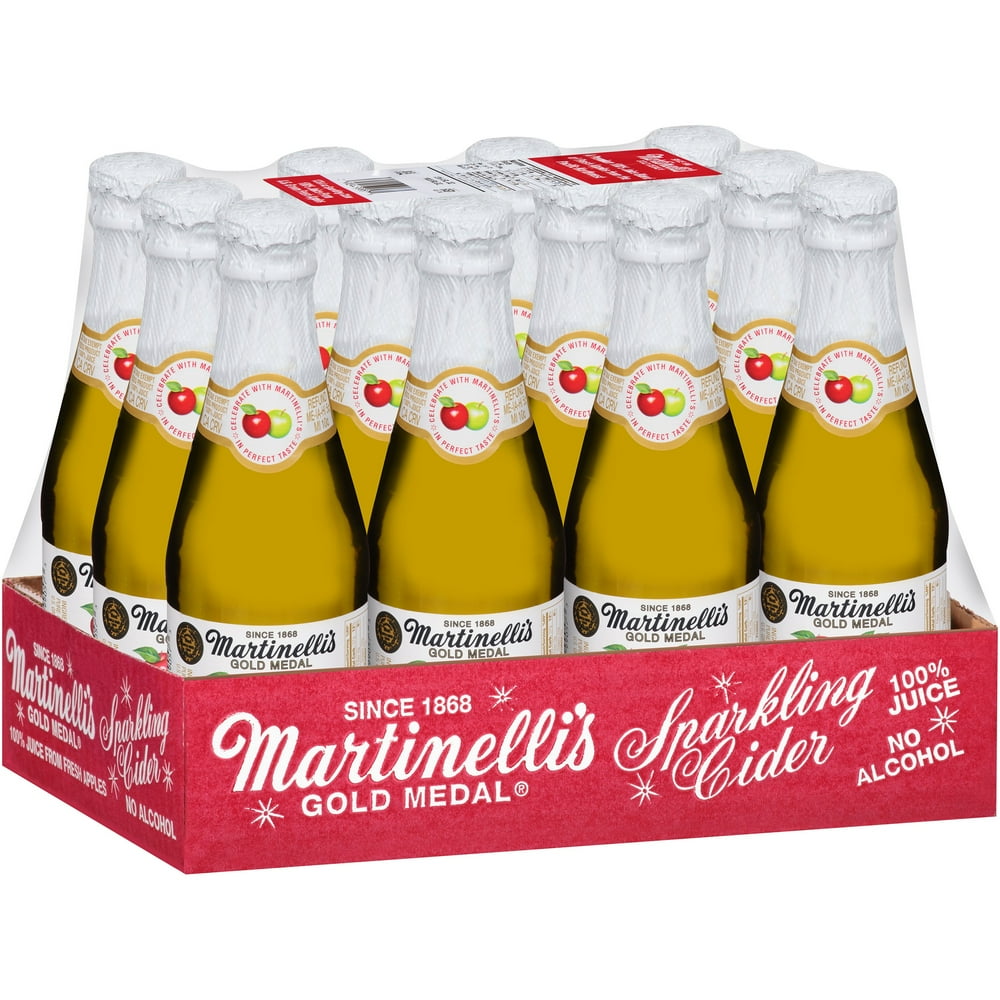 Martinelli's Gold Medal® Sparkling Cider 12-8.4 fl oz. Bottles ...