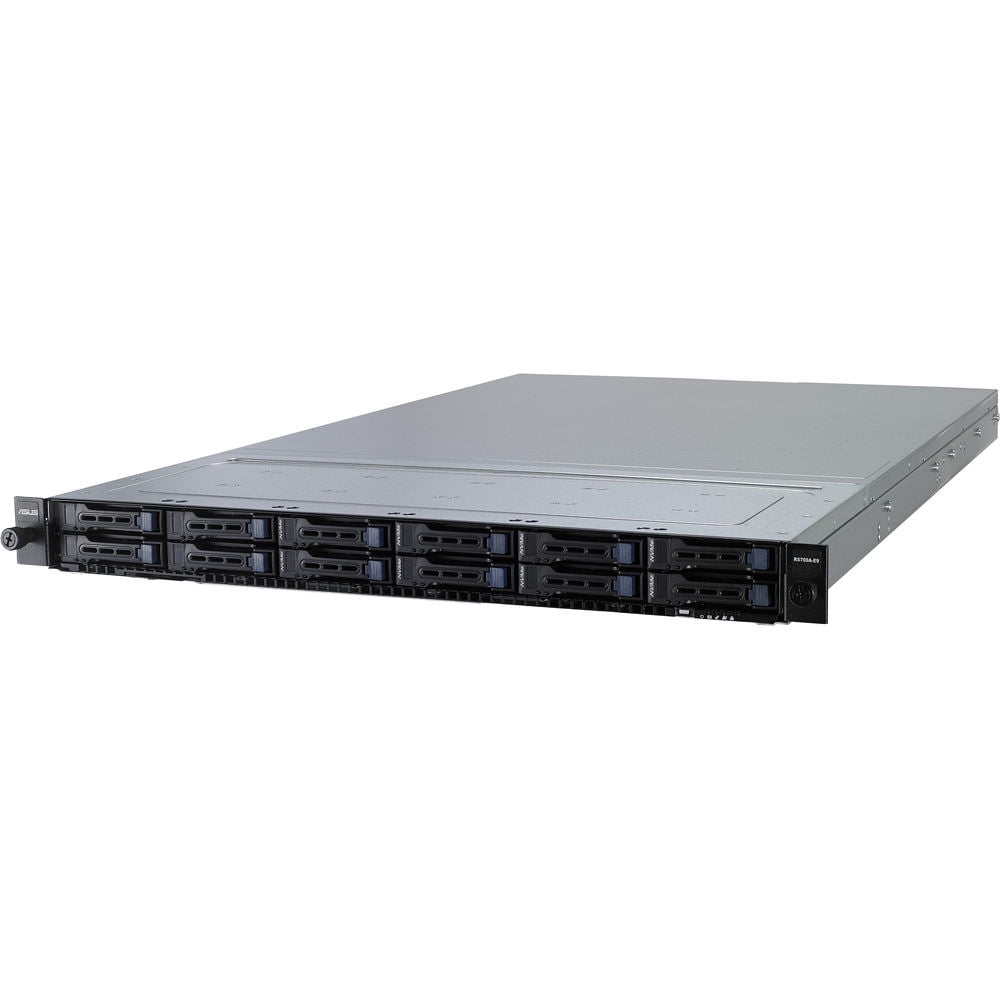Asus RS700A-E9-RS12 Barebone System 1U cache server with 24 DIMMs and ...