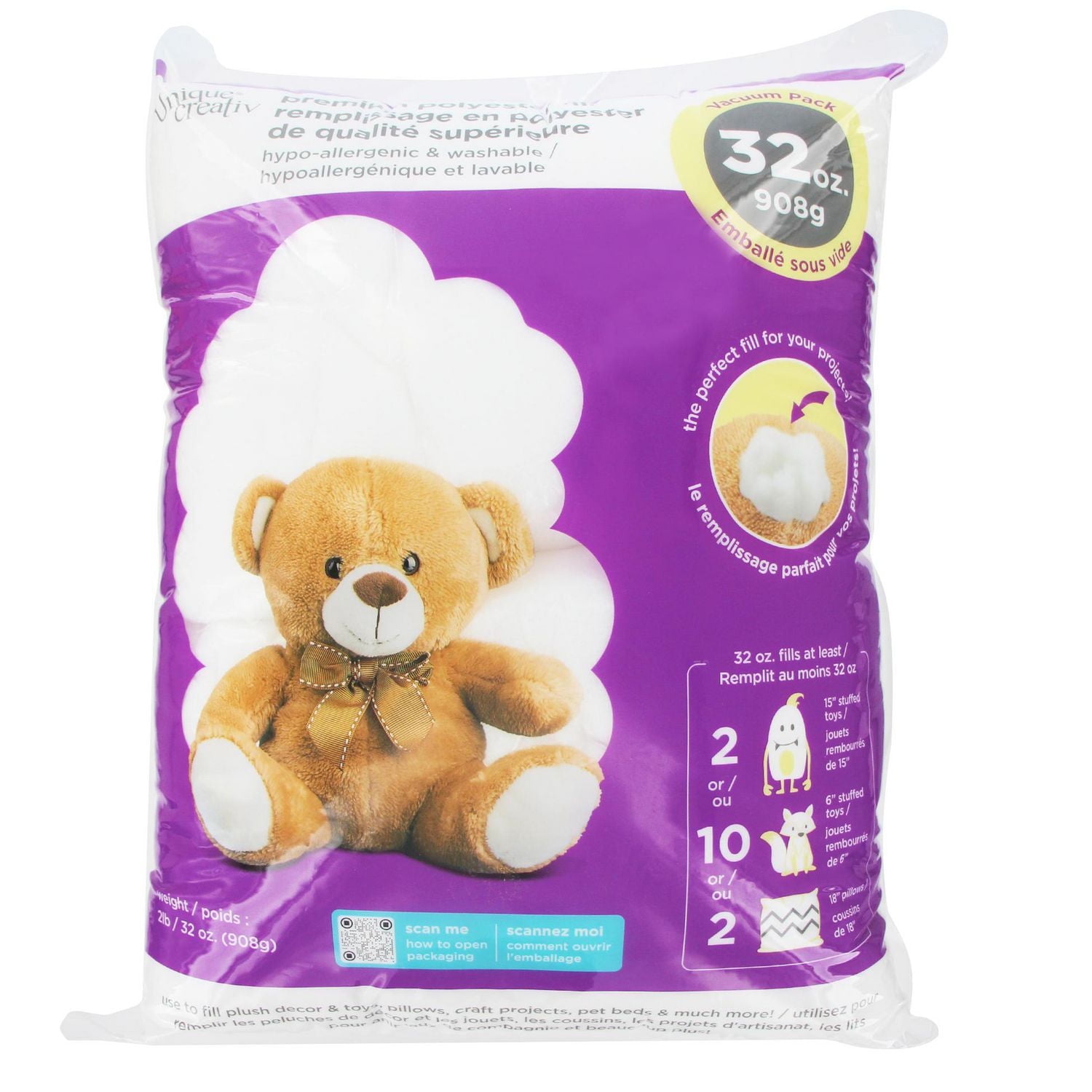 Click here for Unique Creativ Premium Polyester Fill  32oz (908g)... prices