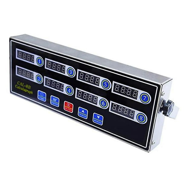 Kit Digital 8 Chls R, Menos Acero Calculagraph R Con Alarma, C | Bodega Aurrera en línea