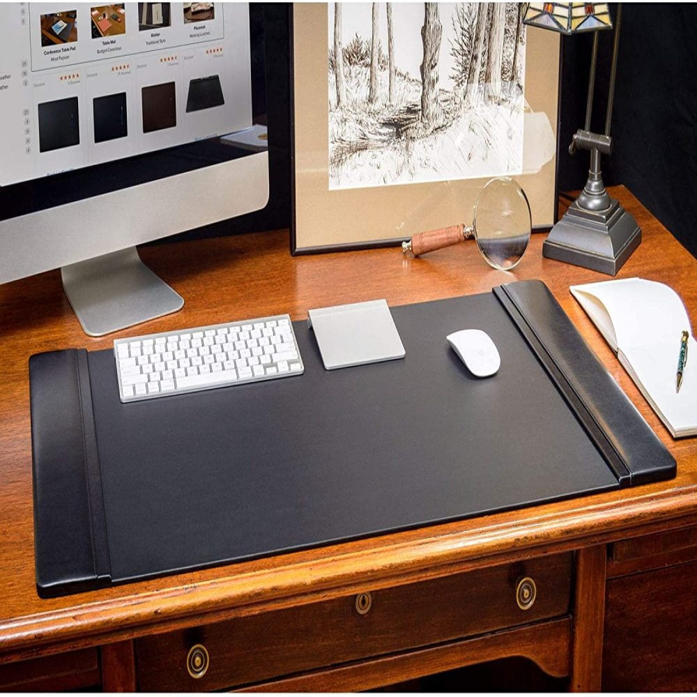 Office Home & Living Keyboard Mat Full Grain Leather Desk Pad/ Blotter ...