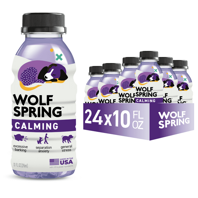 Wolf Spring Puppy Pet Liquid Canine Formula | Calming Drink For Dogs ...