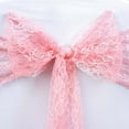 Efavormart 5pc x JOLLY GOOD Lace Chair Sashes for Wedding Events ...