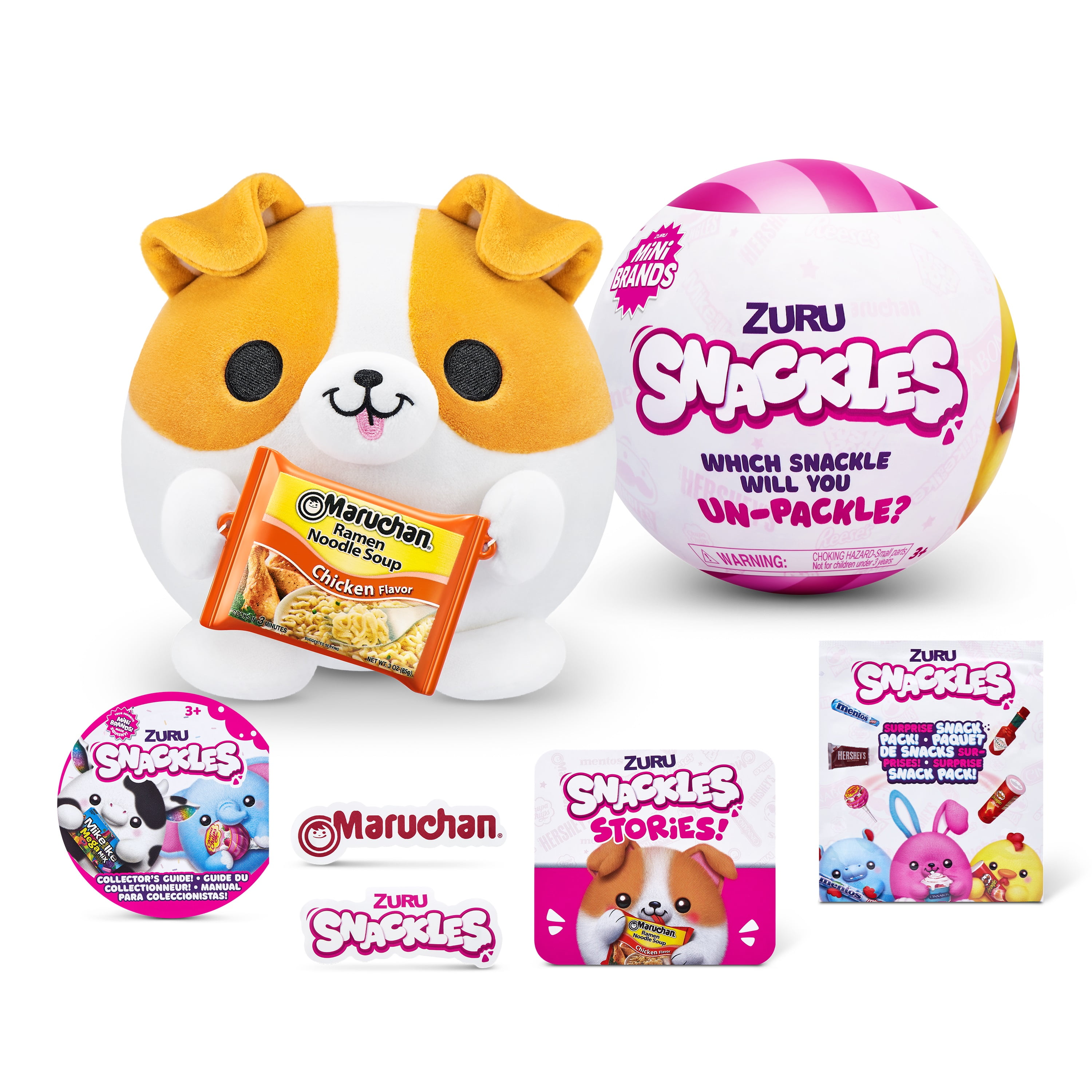 Snackles Small Size Snackle Plush Toy by ZURU Ages 3 to 99 Best Deals ...