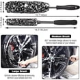 3PCS Wheel Brush Kit for Cleaning and Tire, Rim Brush, Car Detailing ...
