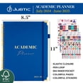 JUBTIC Academic Planner 2024-2025 Daily Weekly and Monthly, July 2024 ...