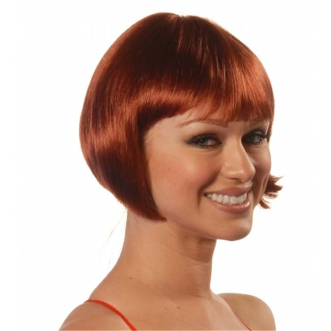 Wicked Wigs 812223010922 Women Dazzle Sangria - Red Wig - Walmart.com