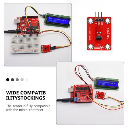 Electronic Building Block Sensor Module Stable Temperature Monitoring ...