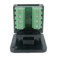 10PCS RJ45 Female Panel Mount Screw Terminal Adapter, D-Type RJ45 8P8C ...