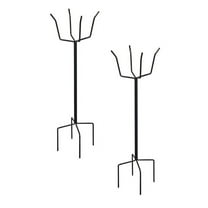 Glamos Wire Tall Outdoor Round Metal Pot Planter Stand, 36 inches ...