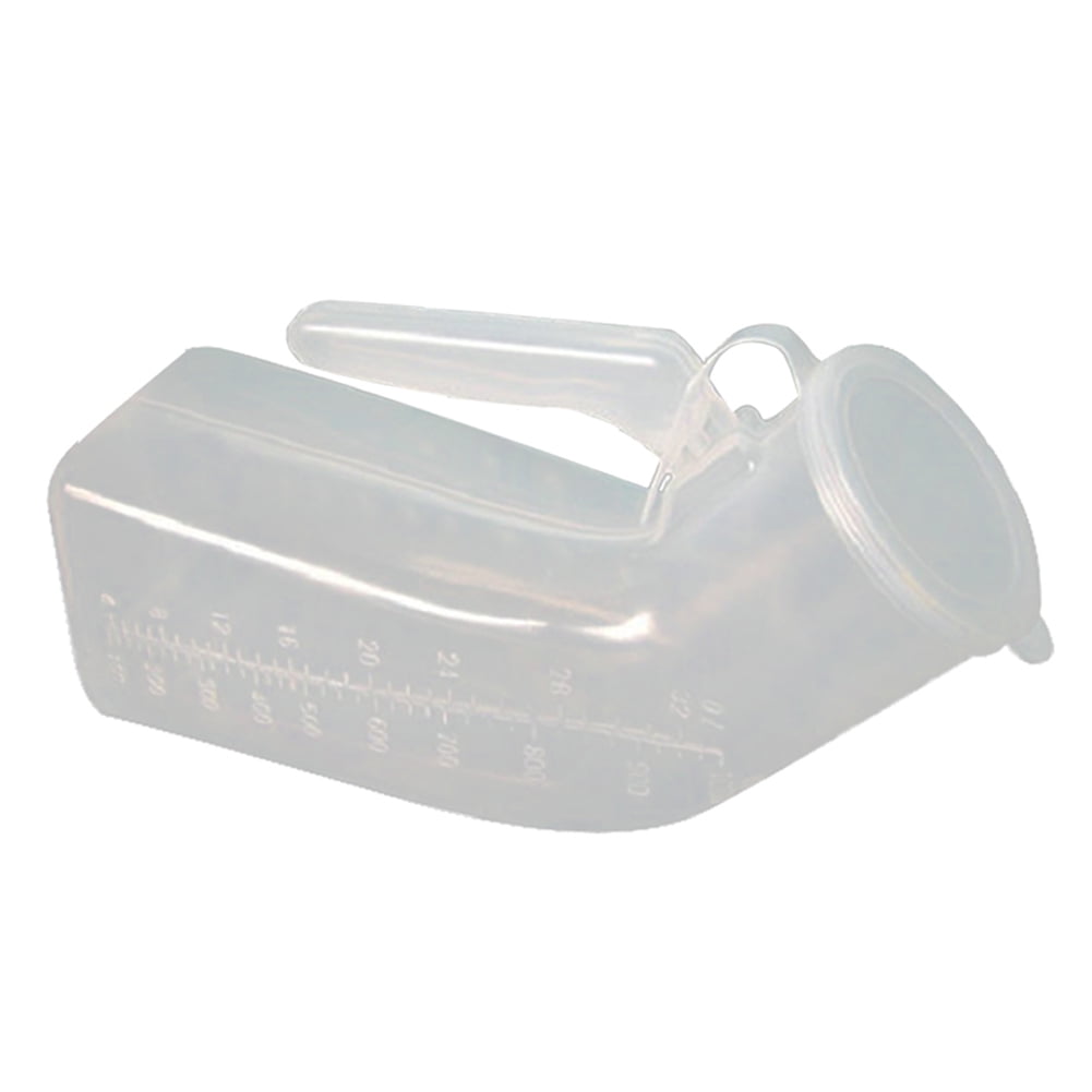 Unisex Urinal Bottle for Men and Women, Pee Bottle with Lid and Funnel ...