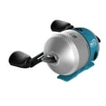 Zebco Fin Commander Spincast Reel and Fiberglass Fishing Rod Combo, 5 ...