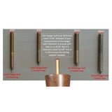 BingLTD - 10" Square Dark Walnut Hardwood Sofa Legs - Set of 8 (SQ2510 ...