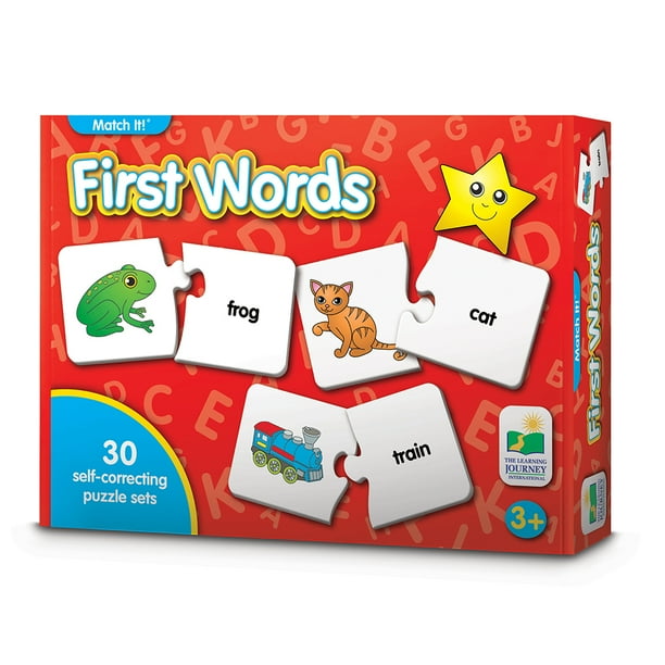 The Learning Journey Match It! First Words - Walmart.com - Walmart.com