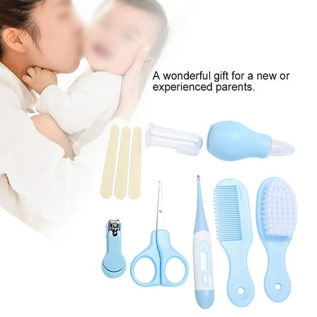 Baby Nail Kit, Baby Manicure Set Nail Clipper Scissors Hair Brush Comb ...