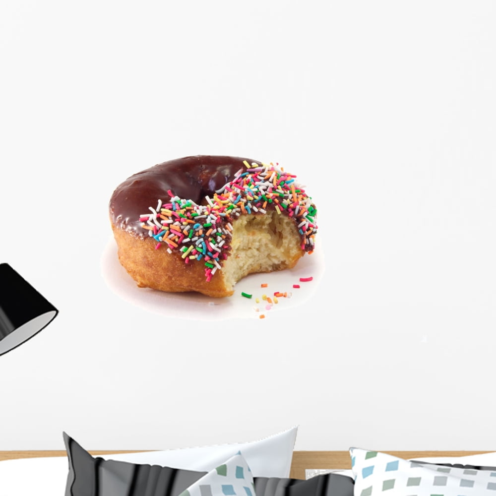 Donut Wall Mural by Wallmonkeys Peel and Stick Graphic (24 in W x 19 in ...