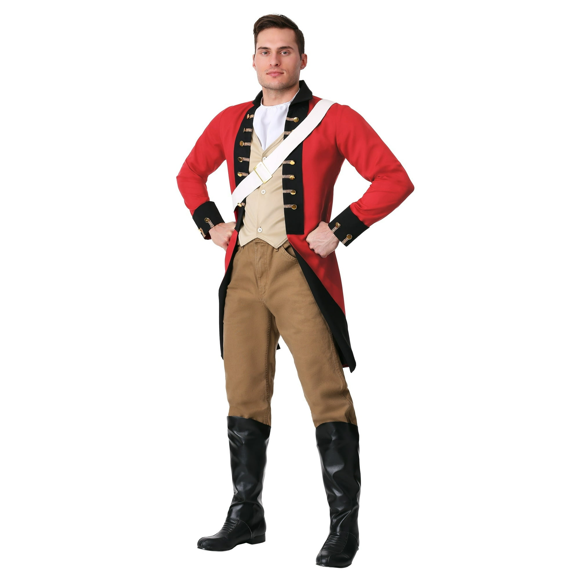 Click here for Fun Costumes Adult British Redcoat Costume S prices