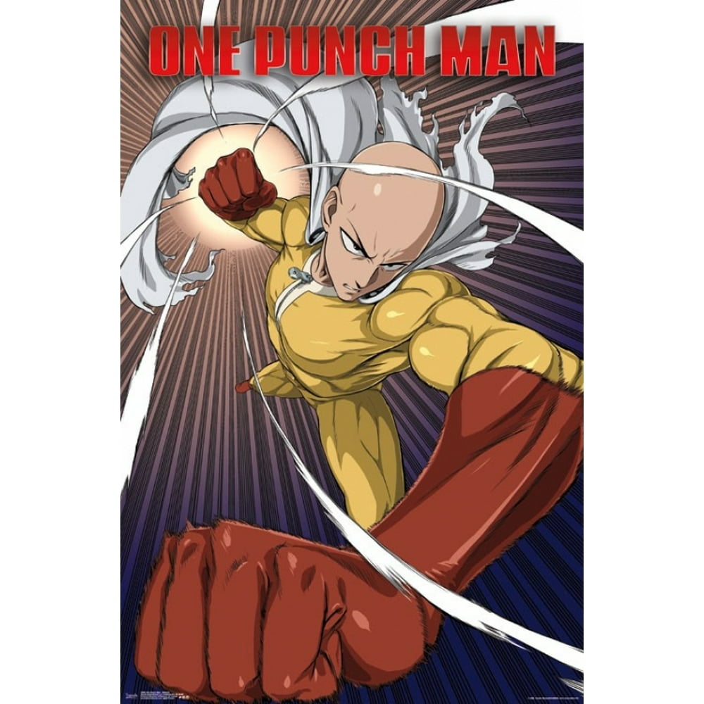 One Punch Man - Saitama Poster Print - Item # VARTIARP15085 - Walmart ...