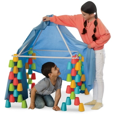 Make-A-Fort Ultimate Builder Kit - Indoor Cardboard Connect & Create ...