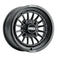 MetalFX Delta 15" Wheels Black 33" Roctane T4 Tires Can-Am Maverick X3 ...