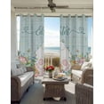 Easter Blackout Curtains for Bedroom Living Room, Spring Bunny Tail ...