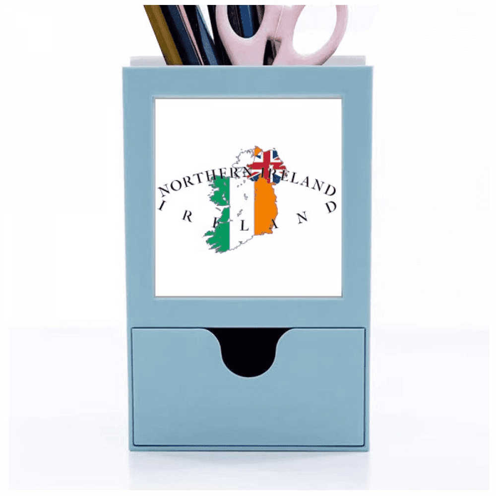 map al location northern ireland Desk Supplies Organizer Pen Holder ...