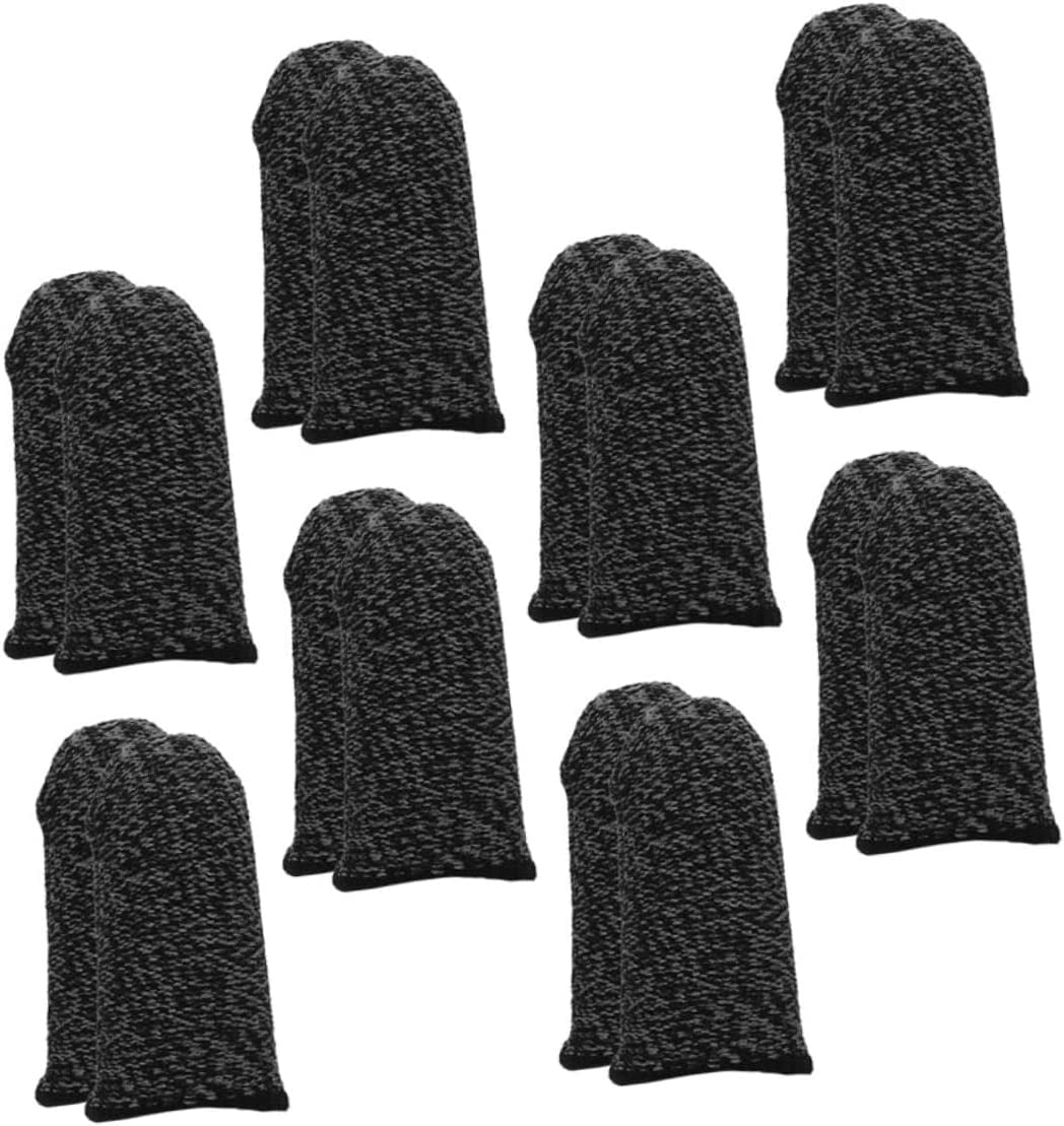 8 Pairs Game Finger Stall Thumb Protector Finger Sleeve for Gaming ...