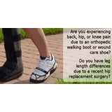 EVENup Orthotic Shoe Lift for Broken Foot Surgery - Medical Boot ...