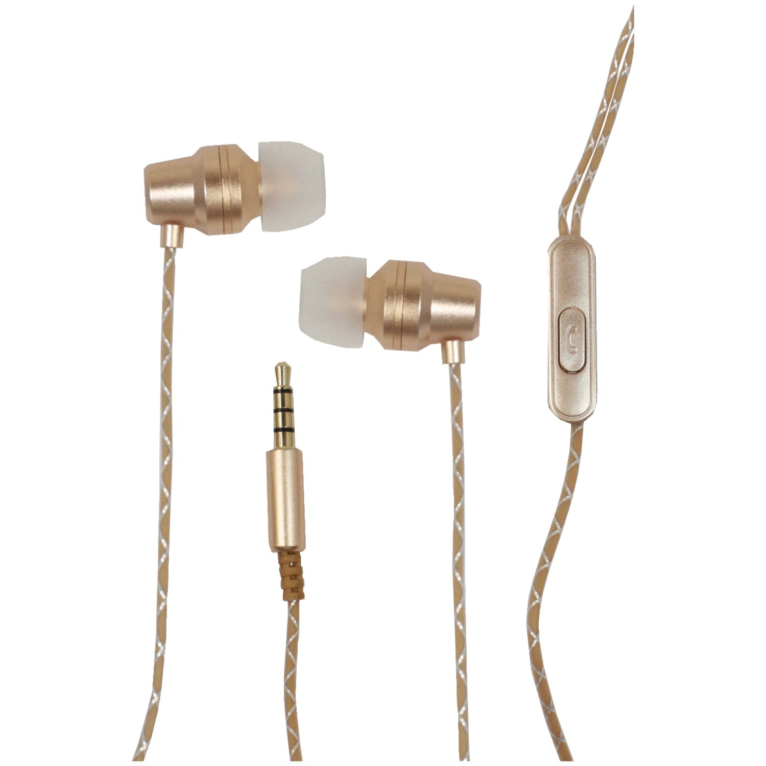 Billboard BB574 Extra Bass Stereo Earbuds with Microphone (Gold ...