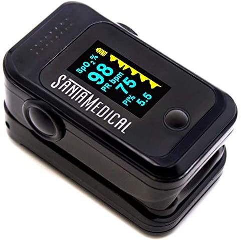 Blood Oxygen Saturation Monitor (SpO2) Oximeter with Pulse Rate ...