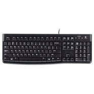 Ezsee Low Vision Keyboard Large White Print Black Keys - Walmart.com