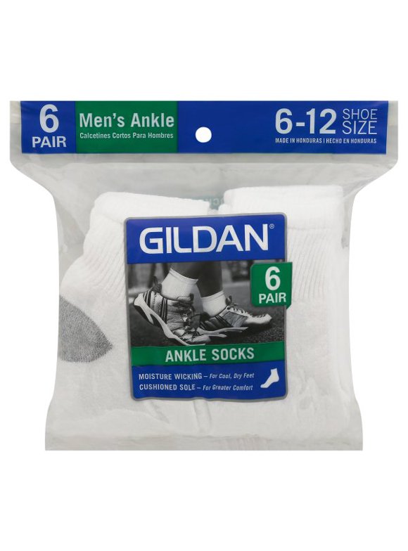 Gildan Crew Socks