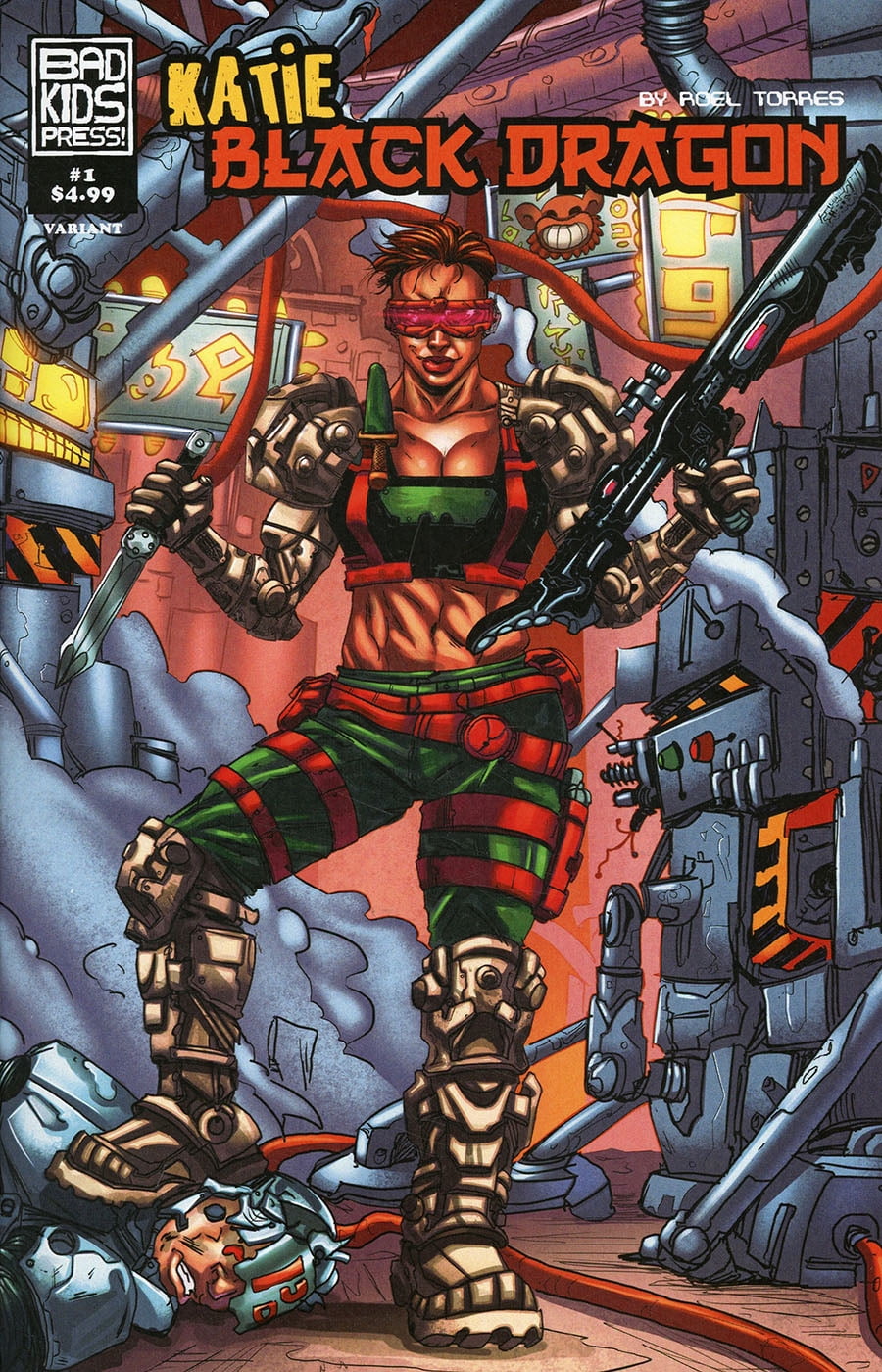 Katie Black Dragon #1A VF ; Bad Kids Comic Book - Walmart.com