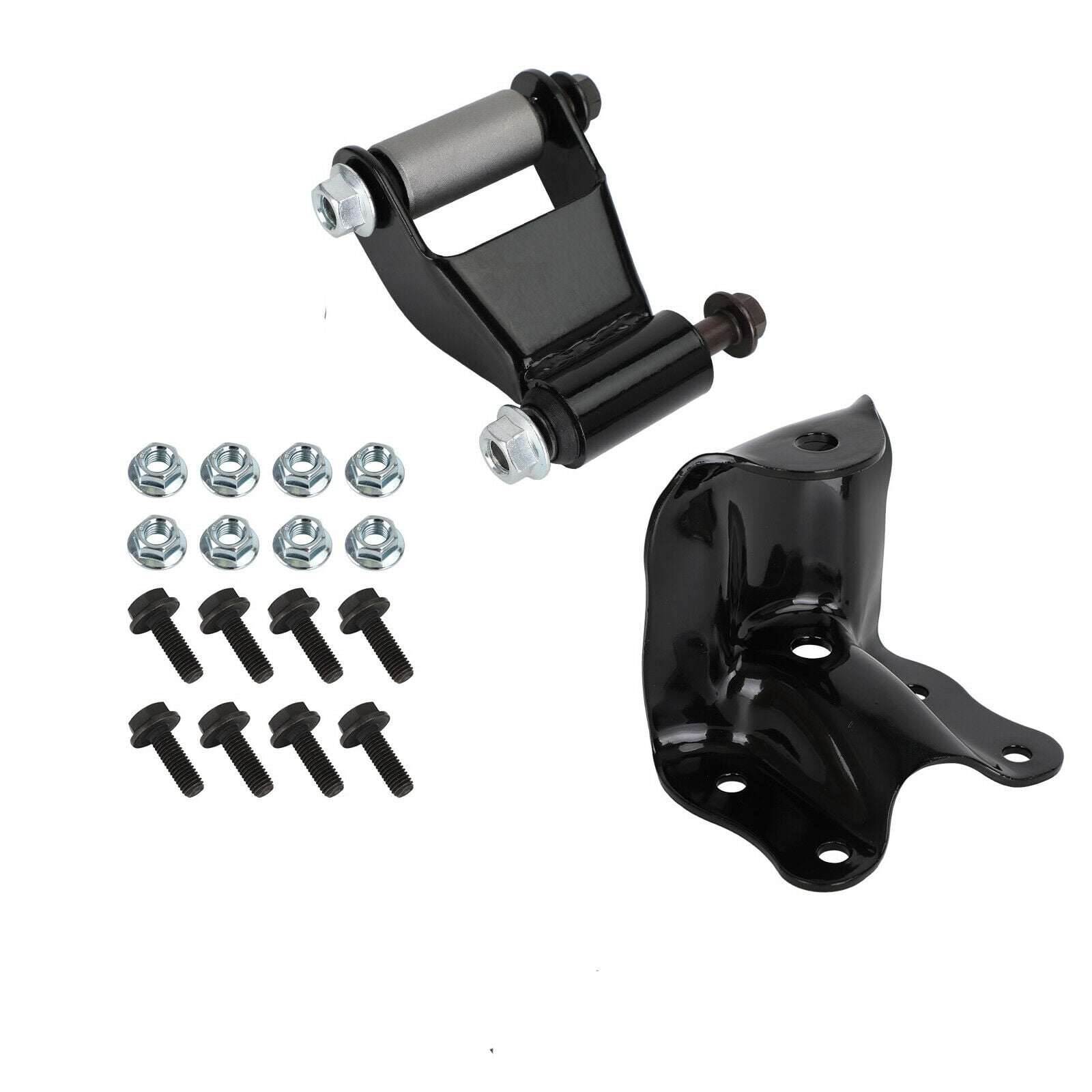 Hex Autoparts Rear Leaf Spring Rear Hanger Bracket and Shackle Kit for ...