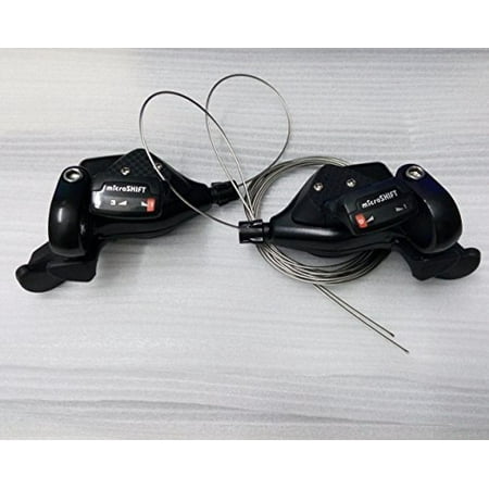 microSHIFT MTB Triple 3 x 9 Speed Shift Levers TS70-9 Shifters Mountain ...