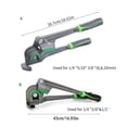 180° Manual Aluminum Pipe Bender 1/4" 3/8" 1/2" 5/16'' OD Tubing Bender ...