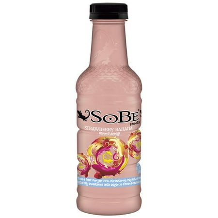 SoBe Smooth Strawberry Banana Dairy Based Drink, 20 oz - Walmart.com